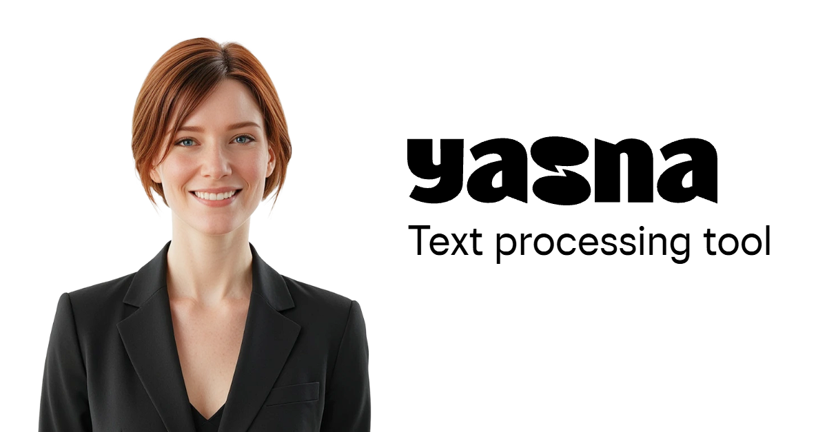 Text processing - Yasna